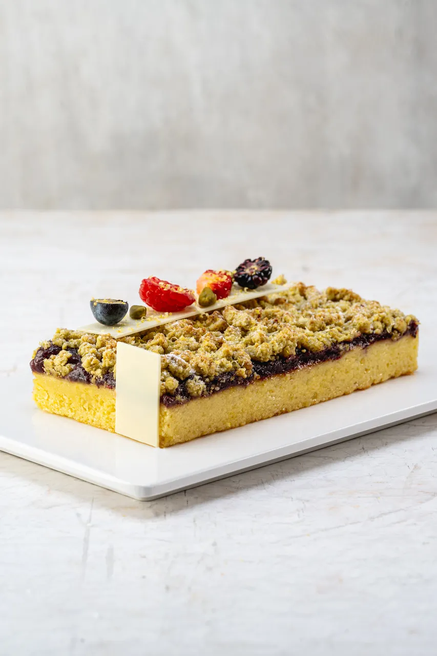 Cake ai frutti rossi: Trancio… nel Bosco - Puratos